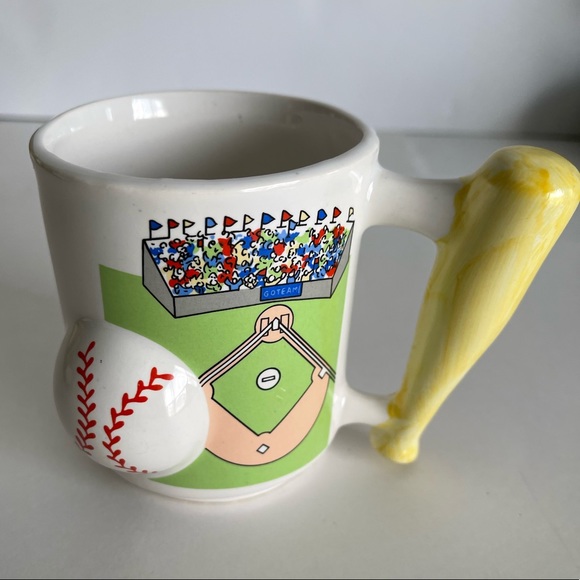 Other | Vintage Beautiful Baseball Coffee Or Tea Mug | Poshmark
